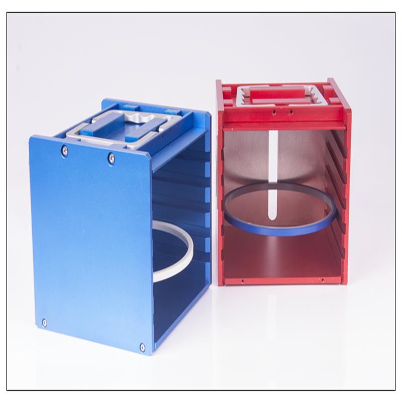 6 Inch 5 Solts Semiconductor Wafer Carrier For Inspection And ...