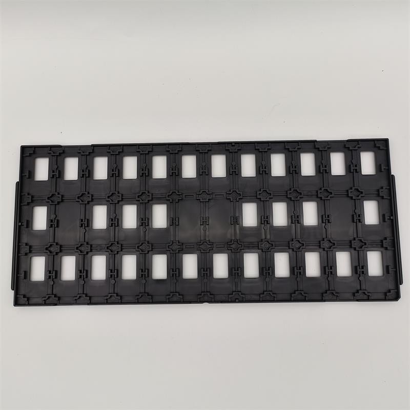 Stackable BGA Black JEDEC IC Trays Conform To Automation Equipment