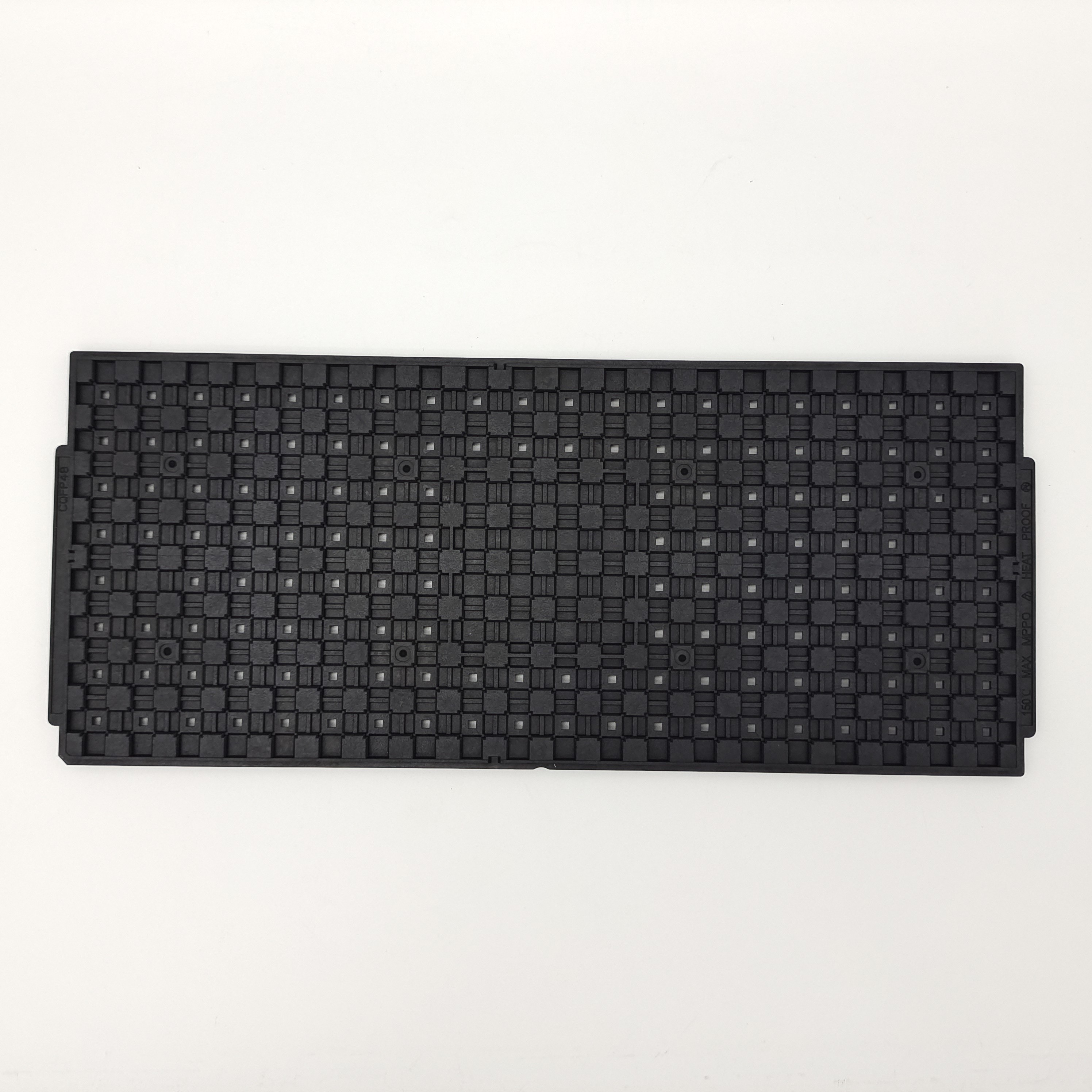 JEDEC Standard JEDEC IC Tray Anti-Static For CQFP48 Package Chips