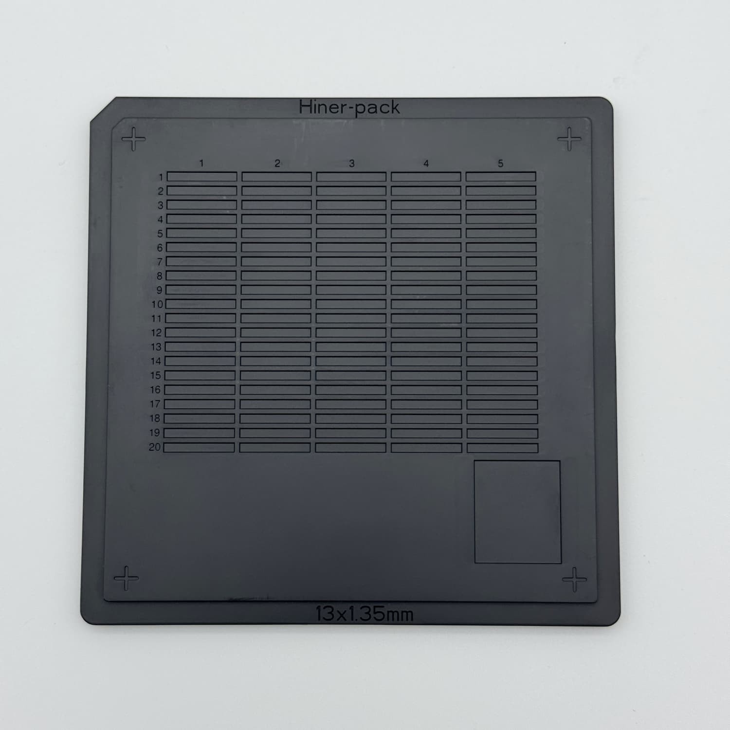 4 Inch Chip Tray With Stackable Chip Die Holders In Black Customizable