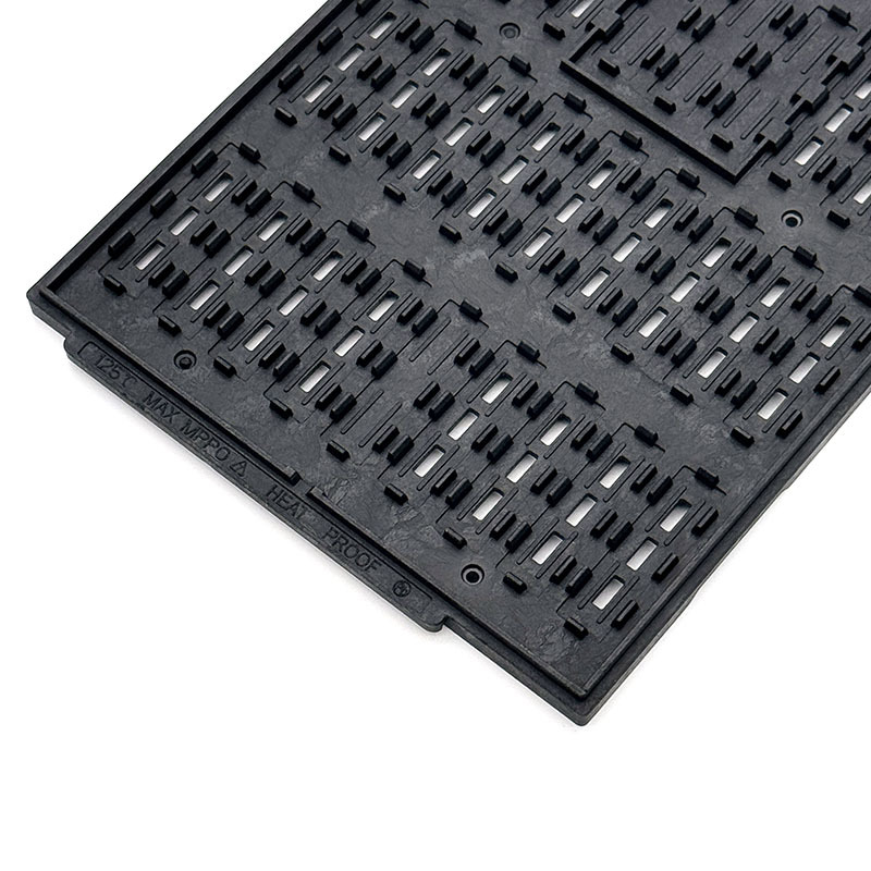 Capacity 54PCS Custom Jedec Trays with Precision Storage for IC Types ...