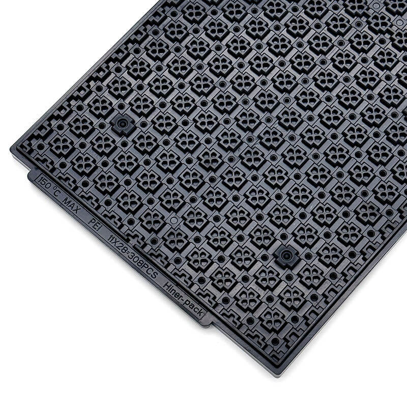 Precision JEDEC IC Trays Tailored For IC Chip Production In Semiconductor