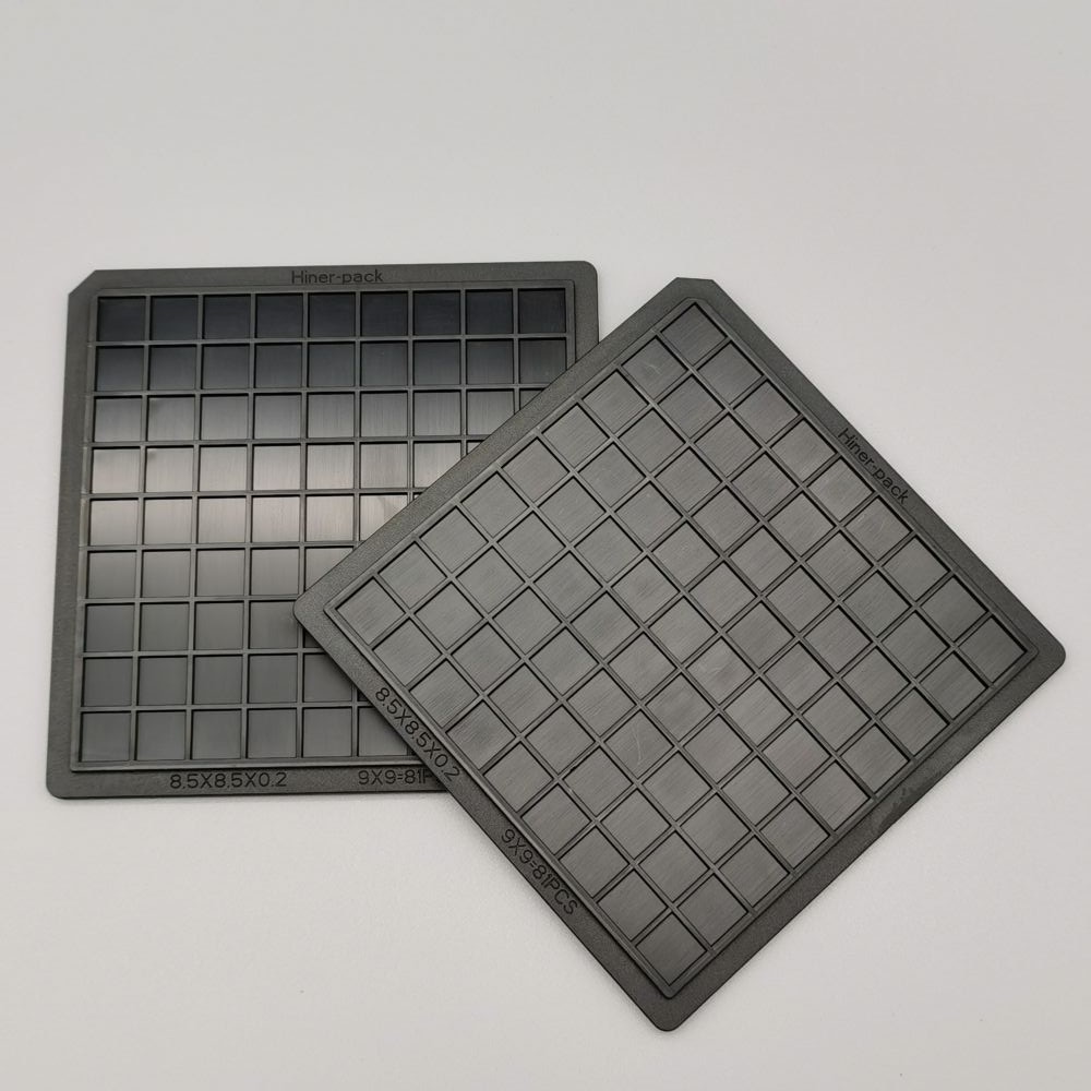 4 Inch MPPO Matte Surface Waffle Pack Chip Trays For Bare-Die
