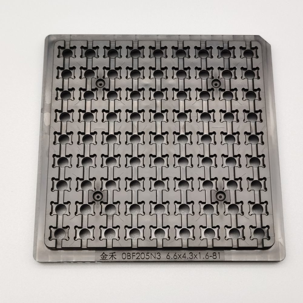 Optical Industry Antistatic Electronic Component Tray 0.3mm Flatness
