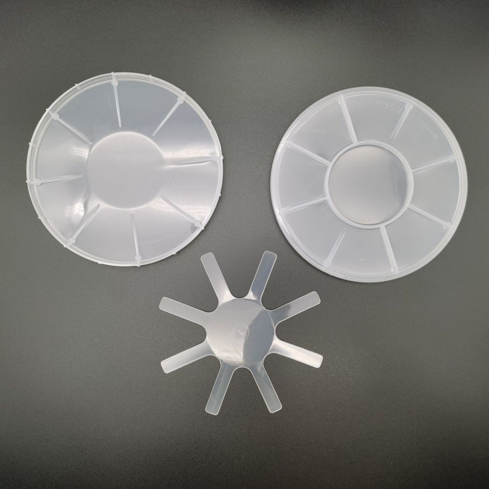 Spring Design Wafer Shipping Box Coin Style Transport For Single Wafer