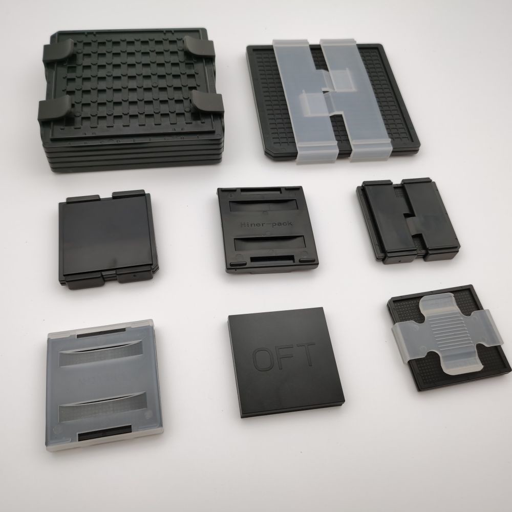 ESD 2inch Recyclable Waffle Pack Lids Clips Push Pull Type