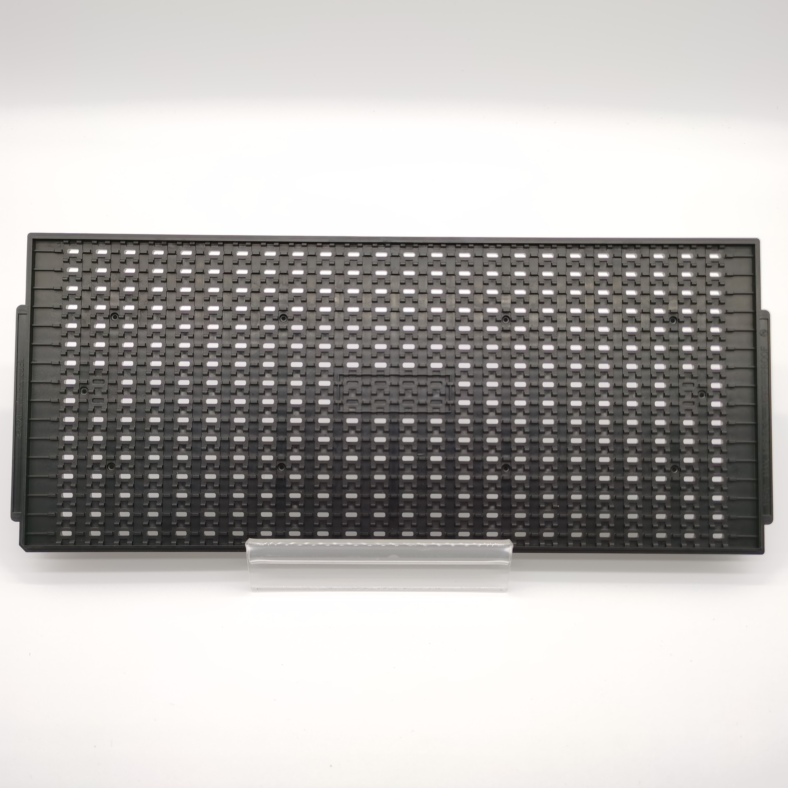 Black MPPO ESD Component Tray 7.62mm Thick For BGA IC Devices